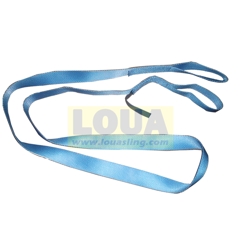Single ply webbing sling Custom made eye-eye type 50mm 750KG ...