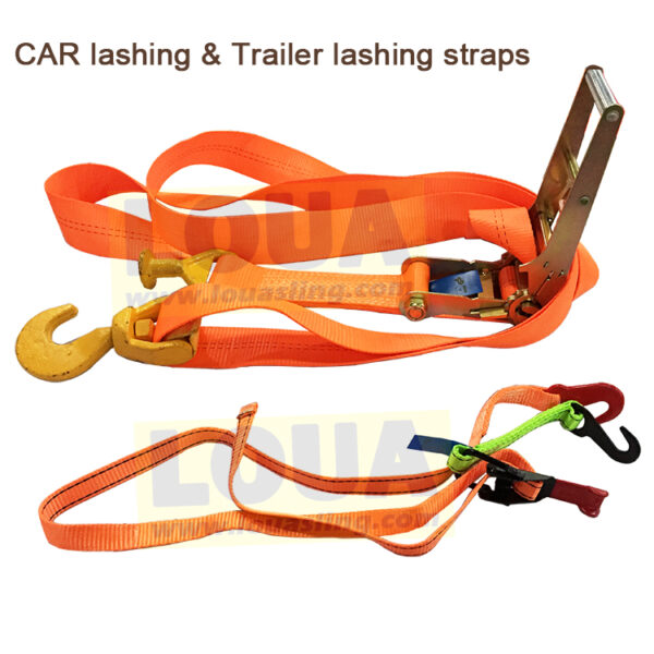 BL20ton trailer lashing strap | RO-RO car lashing strap | car sling ...